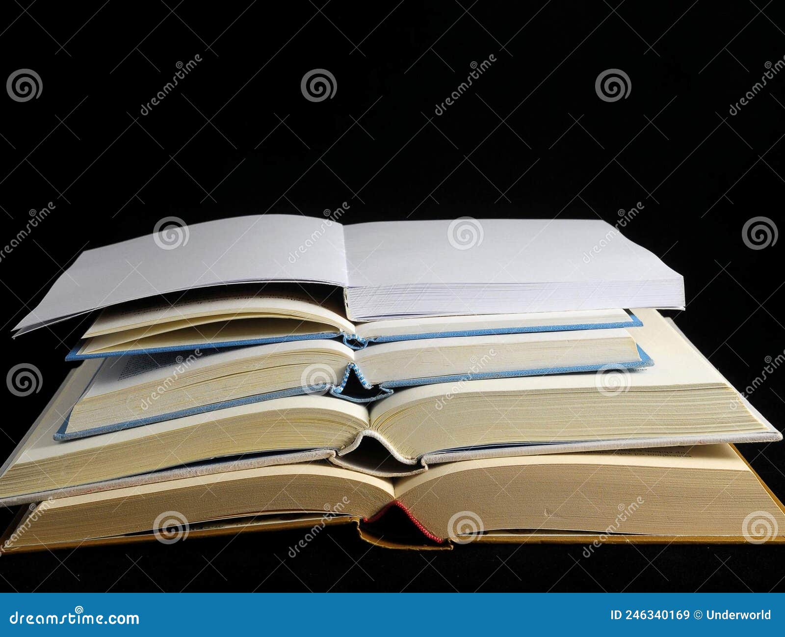Empty Book stock image. Image of textbook, literature - 246340169