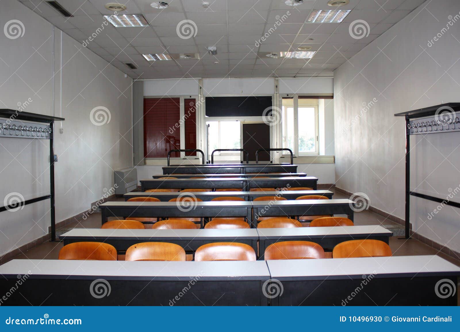 Empty classroom stock photo. Image of room, college, time - 10496930