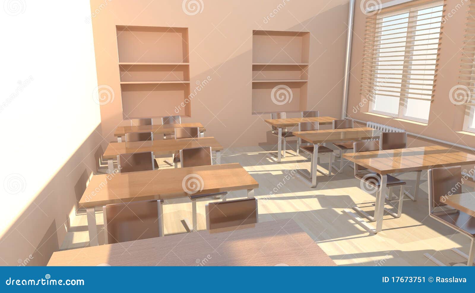 Empty Classroom Picture. Image: 17673751
