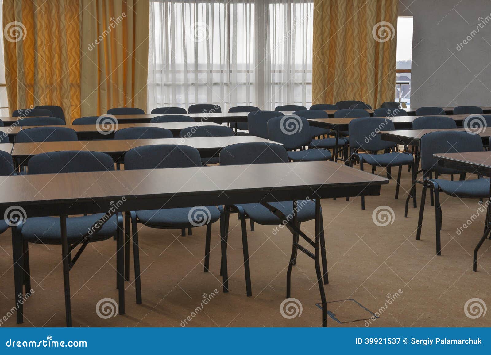 Empty classroom stock image. Image of university, office - 39921537