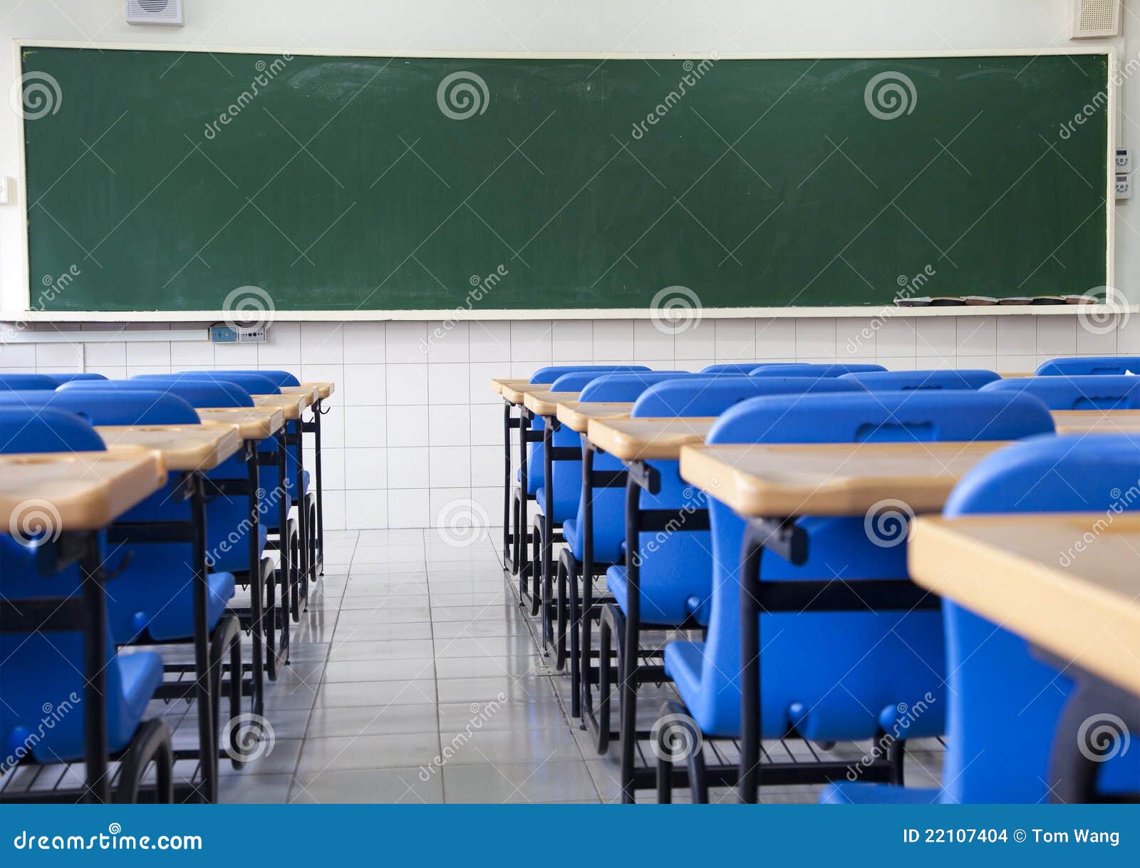 Empty classroom of school stock photo. Image of education - 22107404