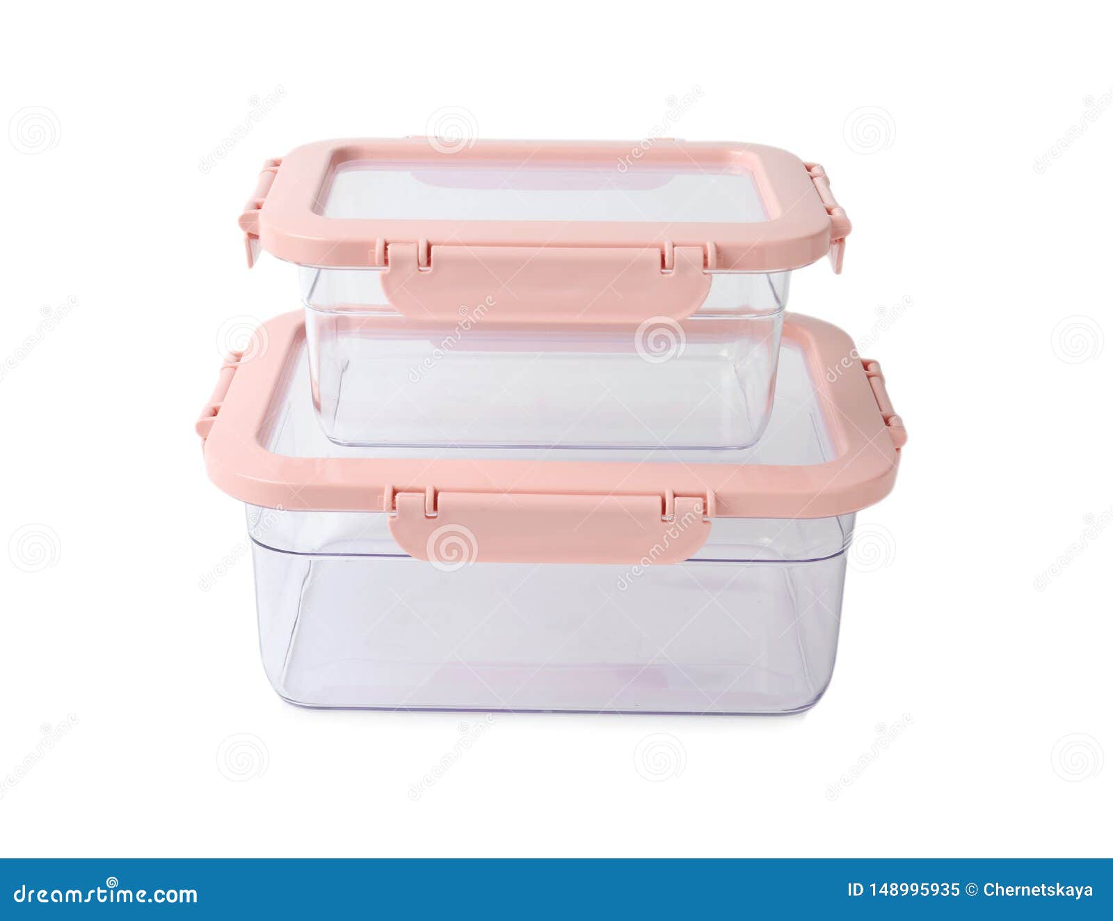 Empty Clean Boxes for Products on White Stock Image - Image of object ...