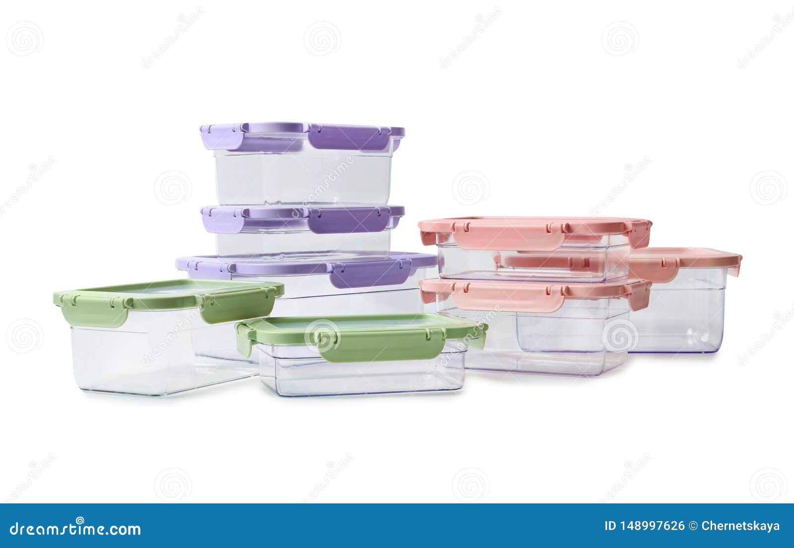 Empty Clean Boxes for Products on White Stock Photo - Image of boxes ...