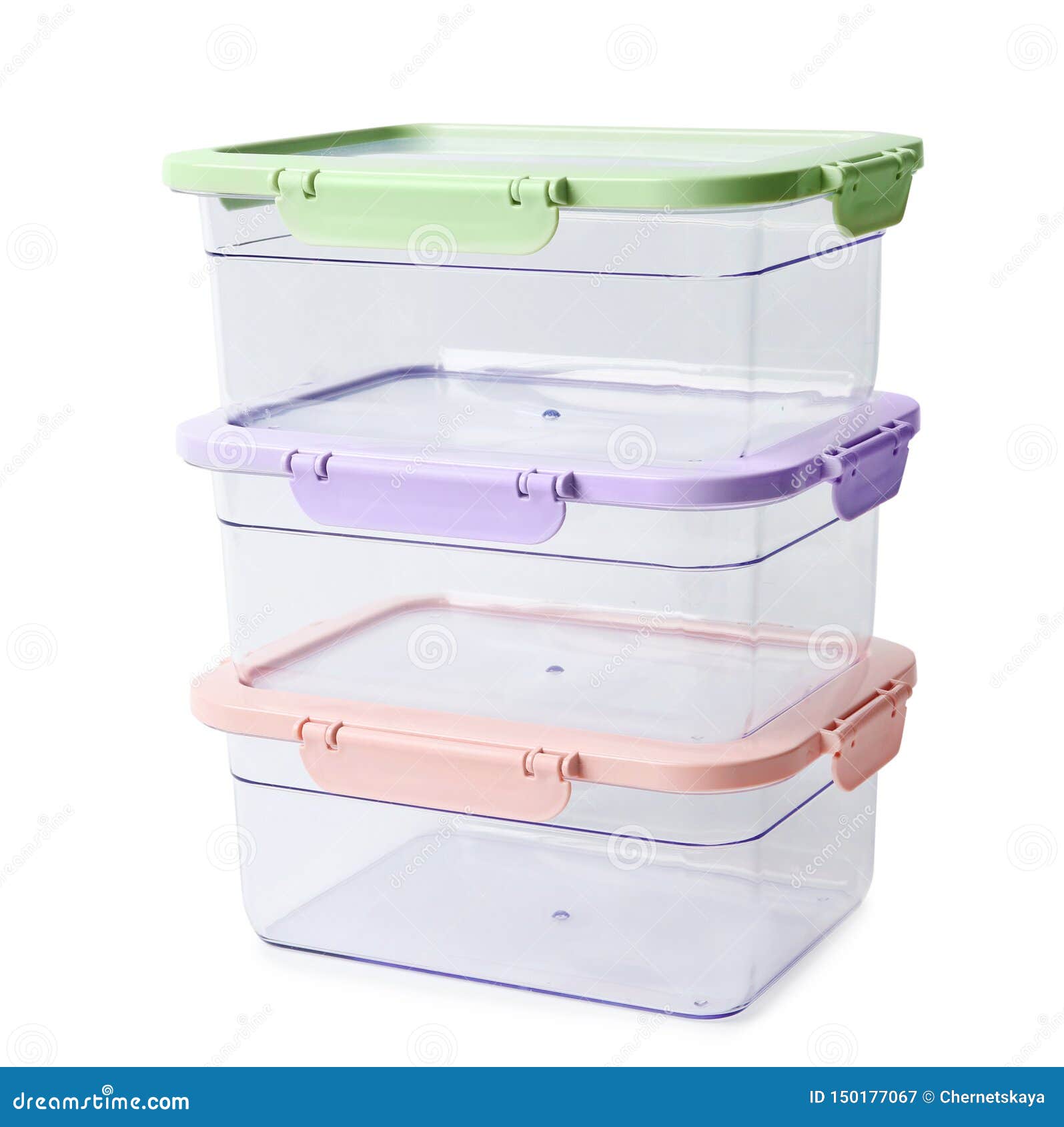 Empty Clean Boxes for Products on White Stock Image - Image of ...