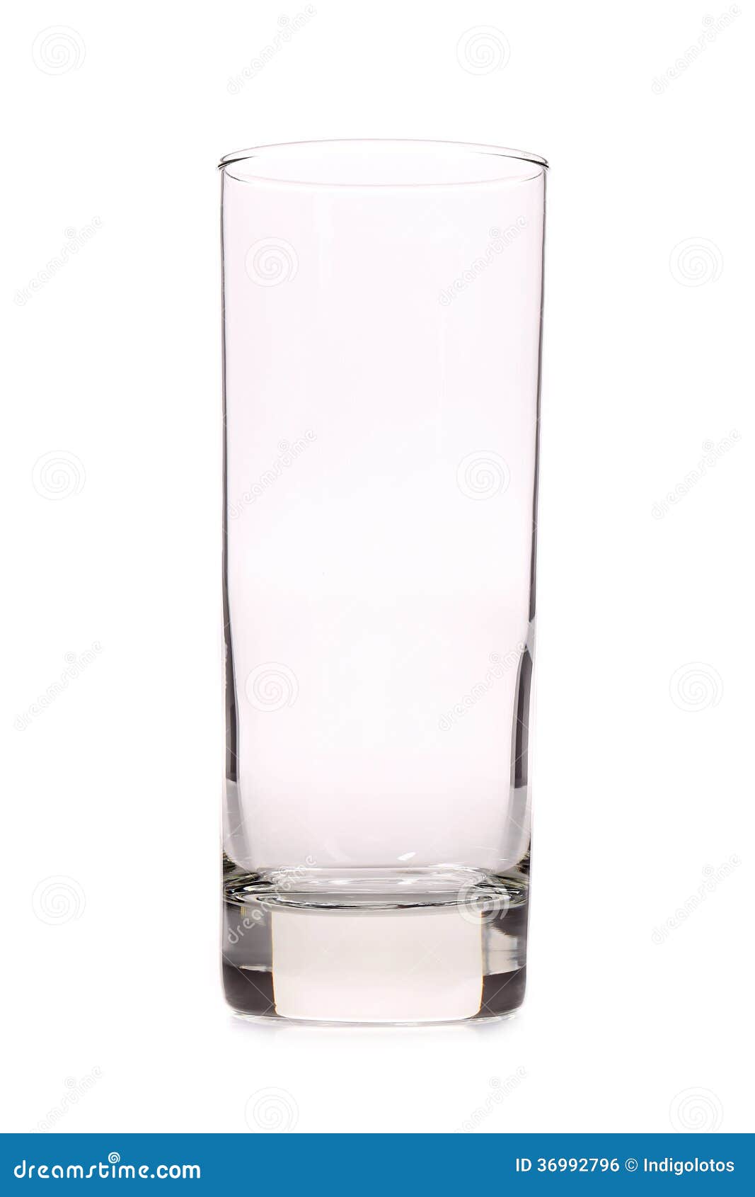 Empty Clean Drinking Glass Cup. Stock Photo - Image of design, liquid ...