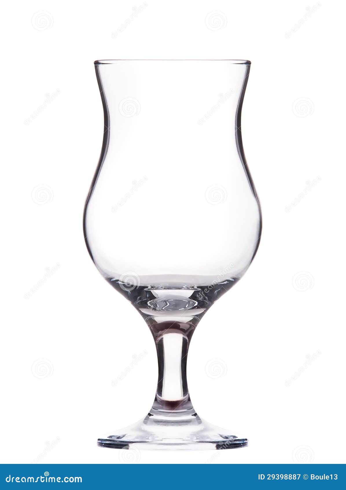 Empty Cocktail Glass on White Stock Image - Image of crystal, drink ...