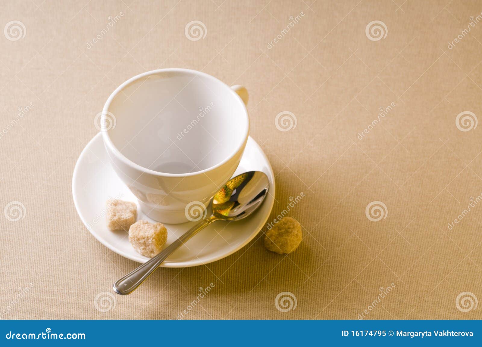 Empty coffee cup stock image. Image of white, sweet, utensil - 16174795