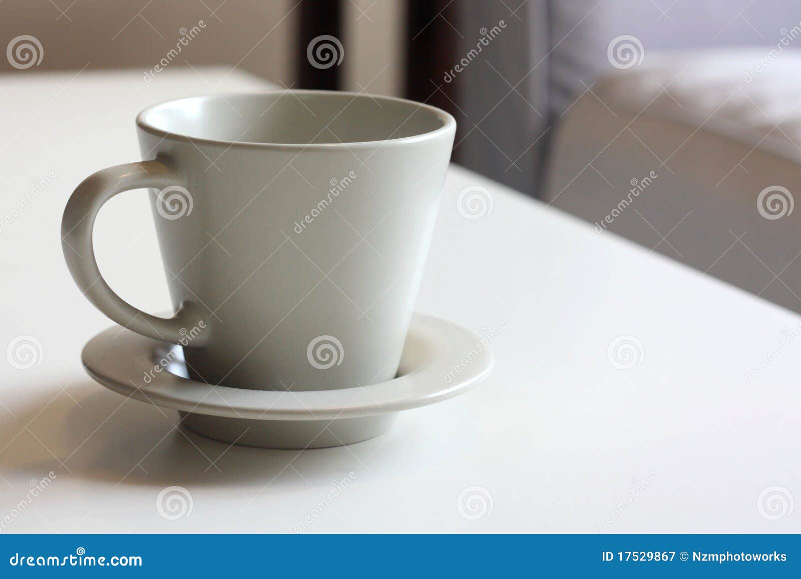 Empty Coffee Cup stock image. Image of summer, relax - 17529867