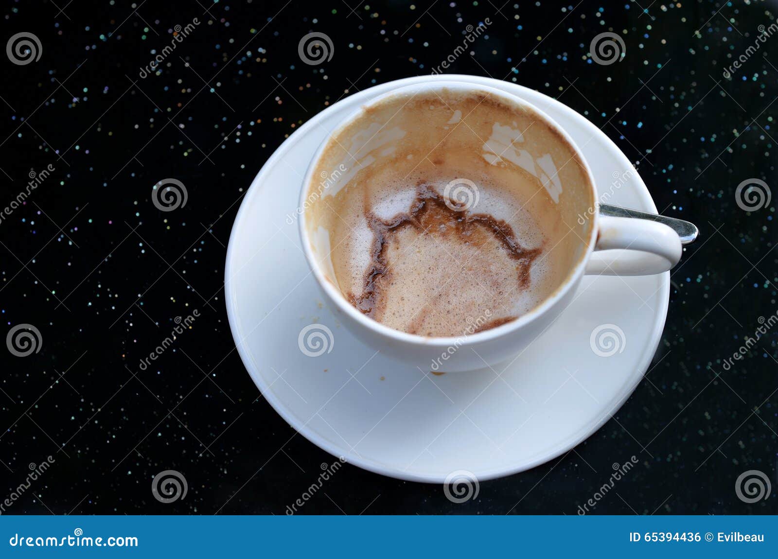 Empty Coffee Cup stock photo. Image of morning, beverage - 65394436