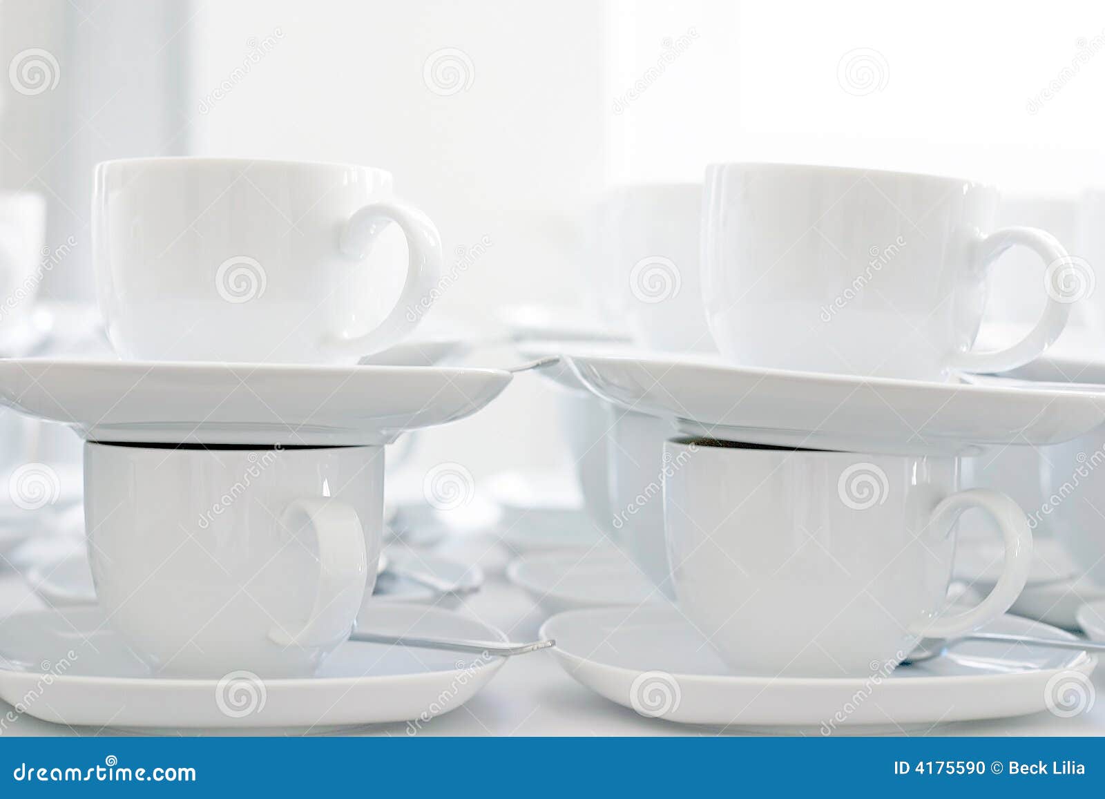 Empty coffee cups stock photo. Image of board, food, occupation - 4175590
