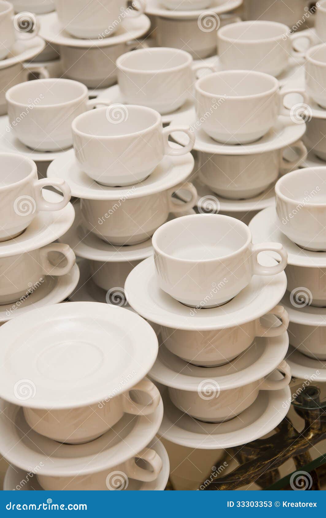 Empty coffee cups stock image. Image of ceramics, closeup - 33303353