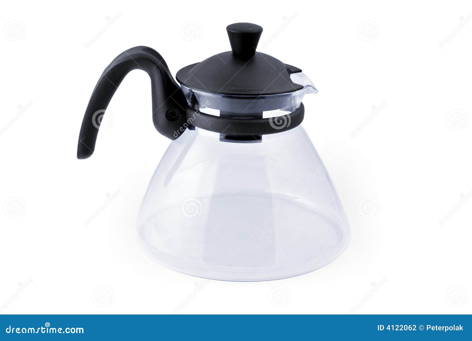 Empty coffee pot stock photo. Image of black, dark, relax - 4122062