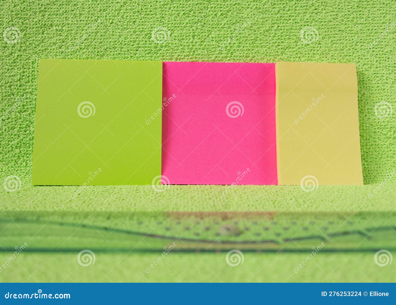 Empty Color Labels, Paper Stickers for Notes. Stock Photo - Image of ...