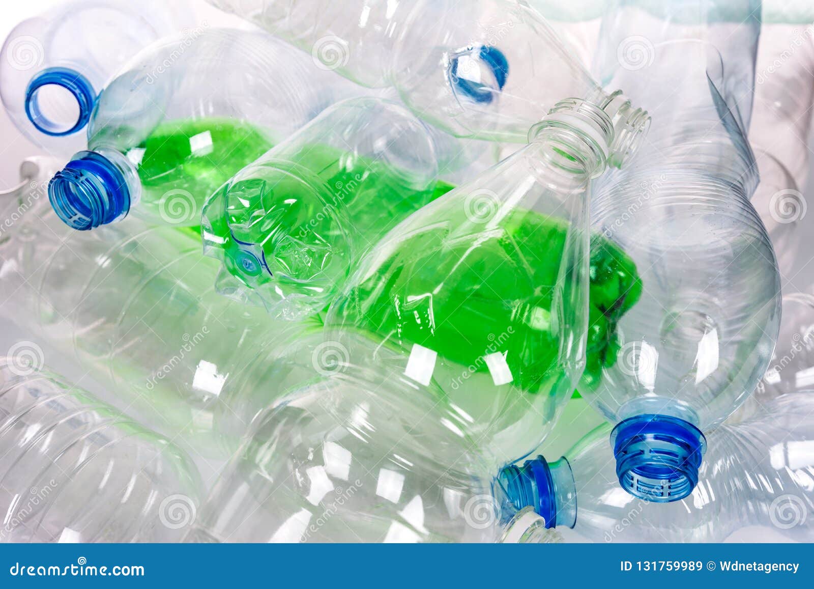 Empty Colorful Plastic Bottles Stock Image - Image of life, product ...