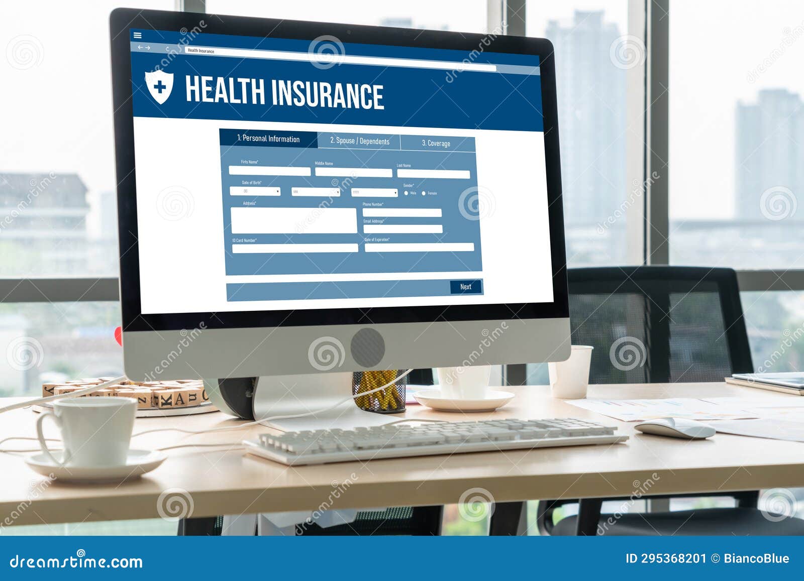 Empty Computer Monitor Screen for Design Mock Up Template Stock Image - Image of screen, modern ...