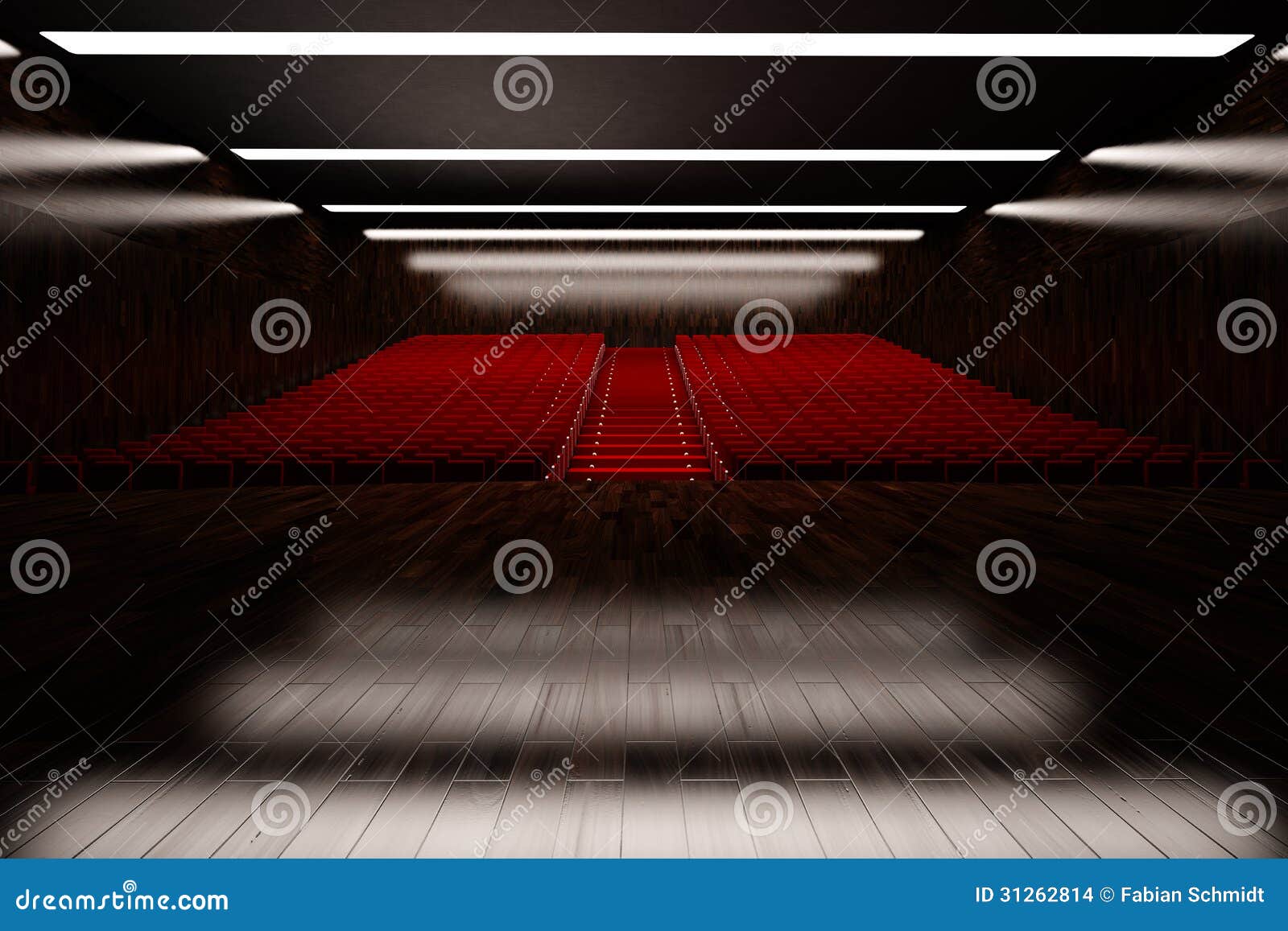 Empty concert hall stock illustration. Illustration of boards - 31262814