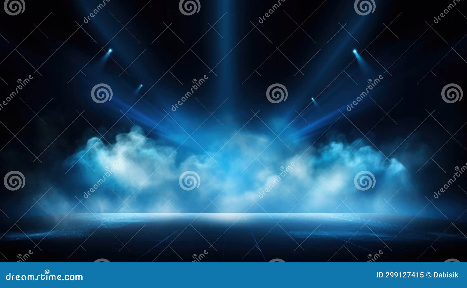 Empty Stage Background. Generative AI Stock Image - Image of ...
