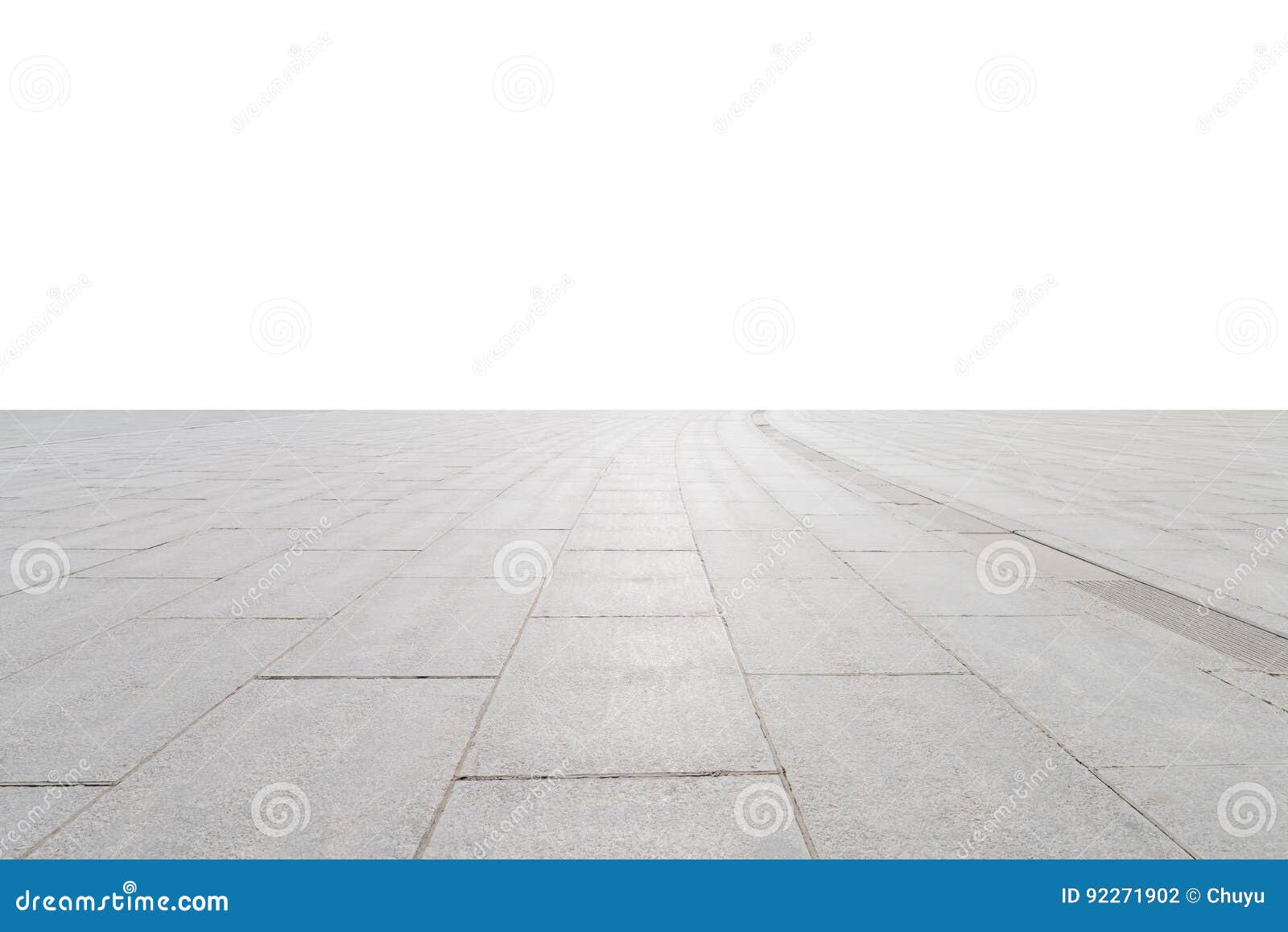 Empty Concrete Square Floor Stock Photo - Image of brick, office: 92271902