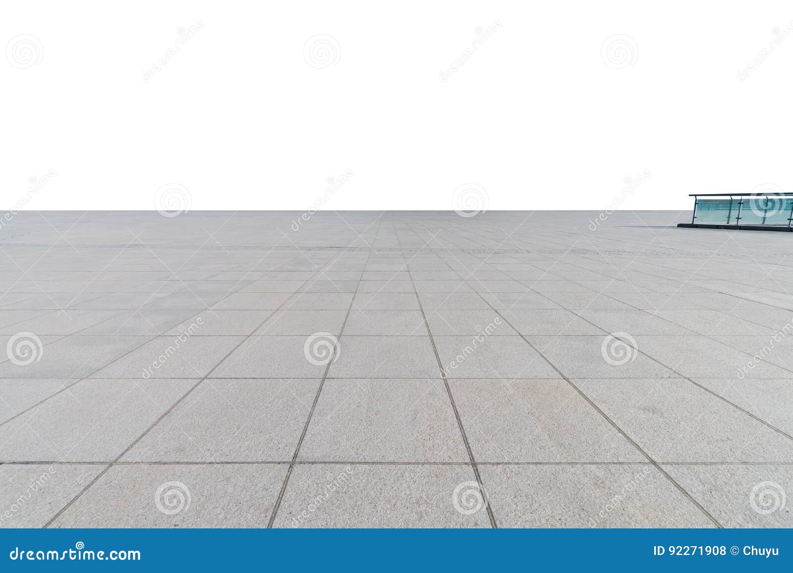 Empty Concrete Square Floor Stock Photo - Image of modern, building ...