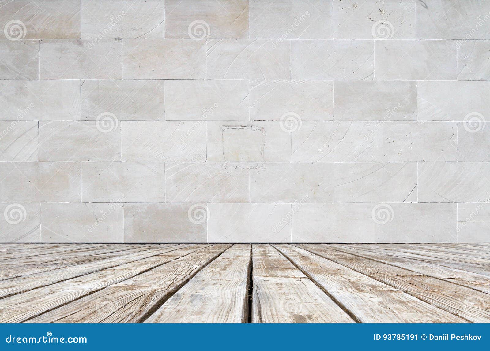 Empty concrete tile wall stock image. Image of loft, mock - 93785191