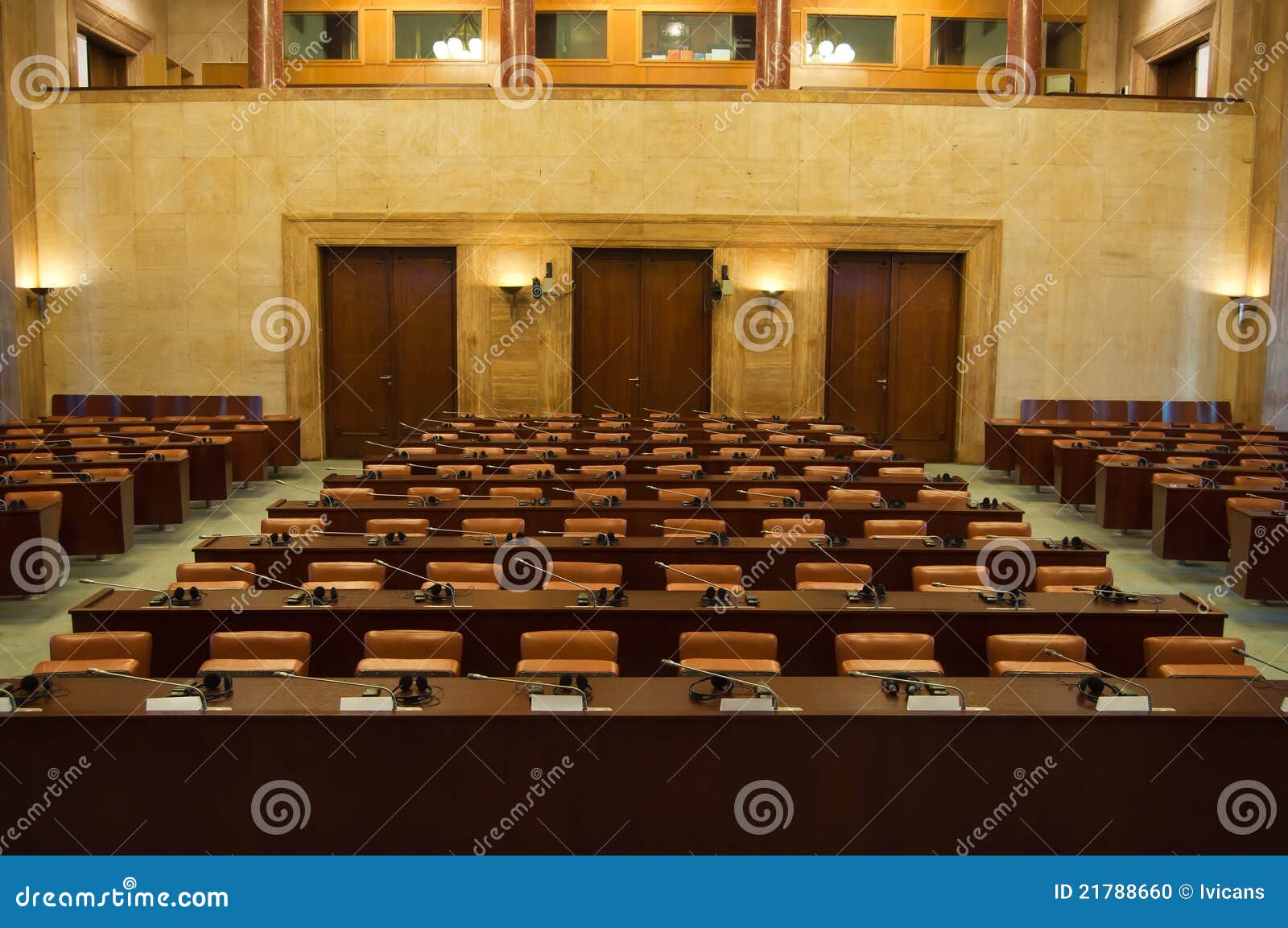Empty conference hall stock photo. Image of classical - 21788660