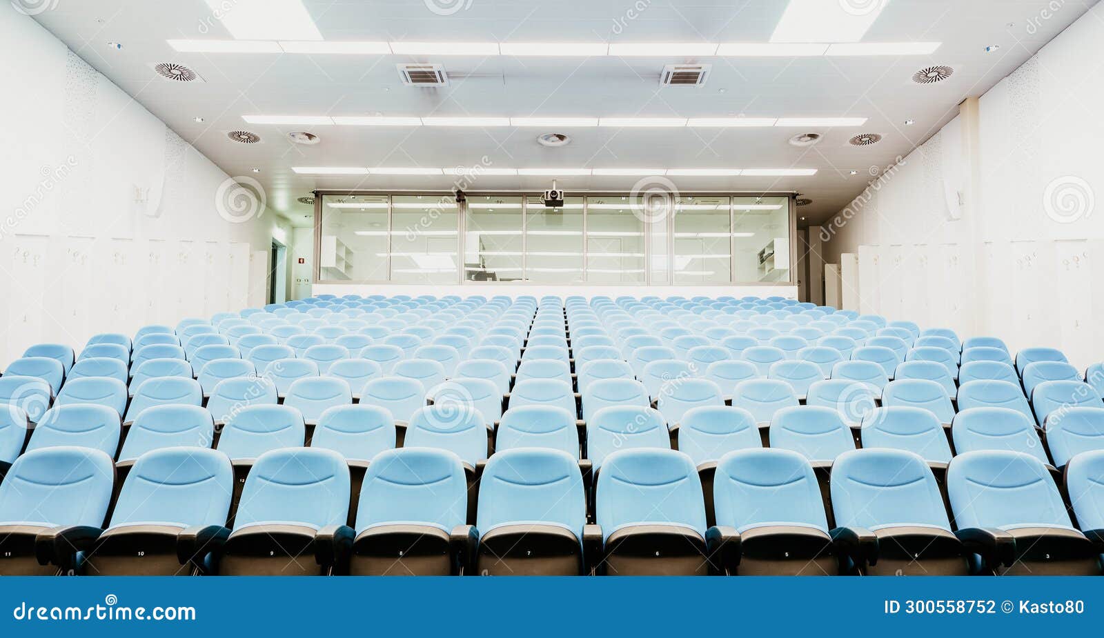 Empty conference hall. stock photo. Image of event, large - 300558752