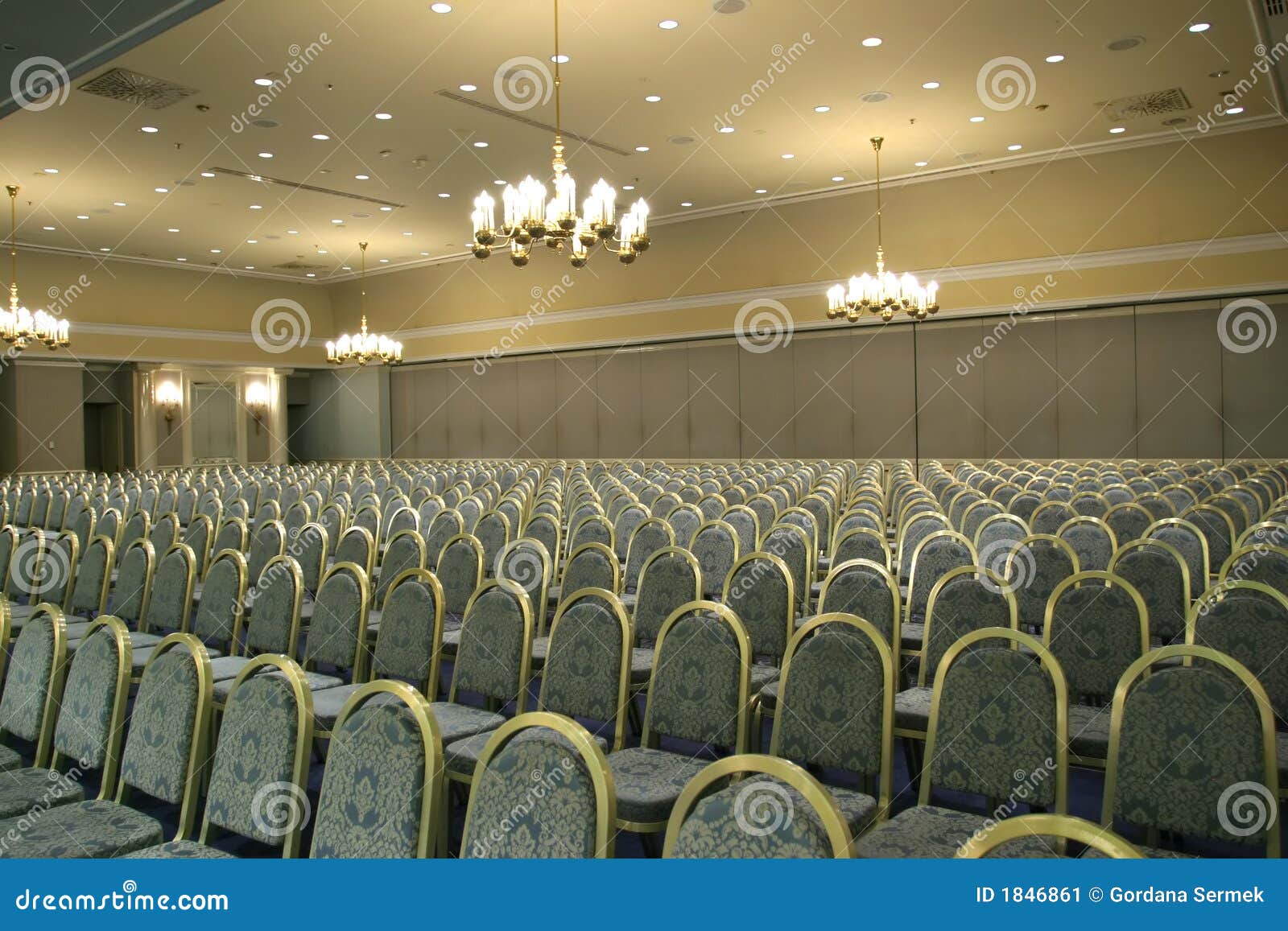 Empty conference room stock image. Image of hall, global - 1846861