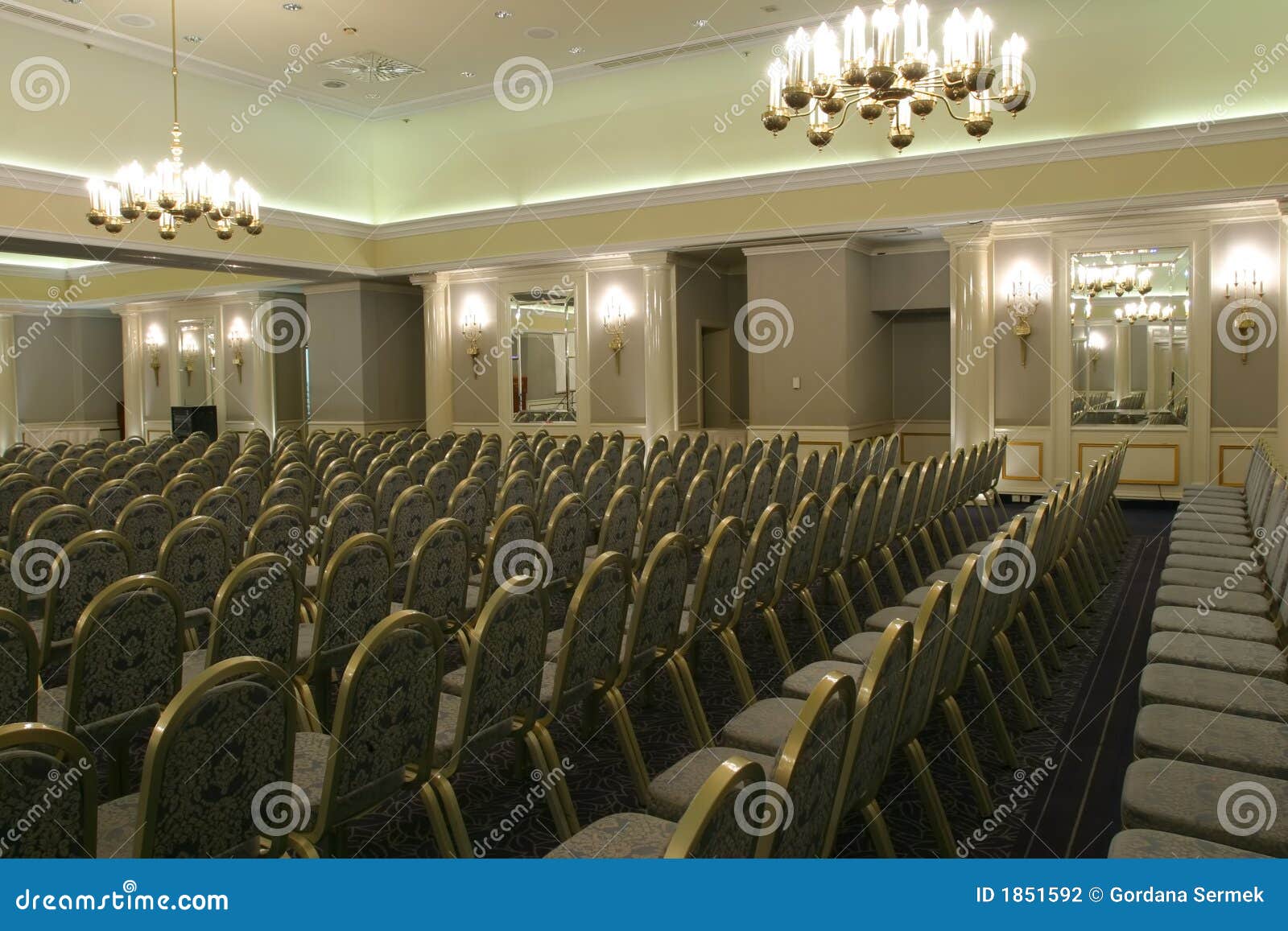 Empty conference room stock photo. Image of business, congress - 1851592