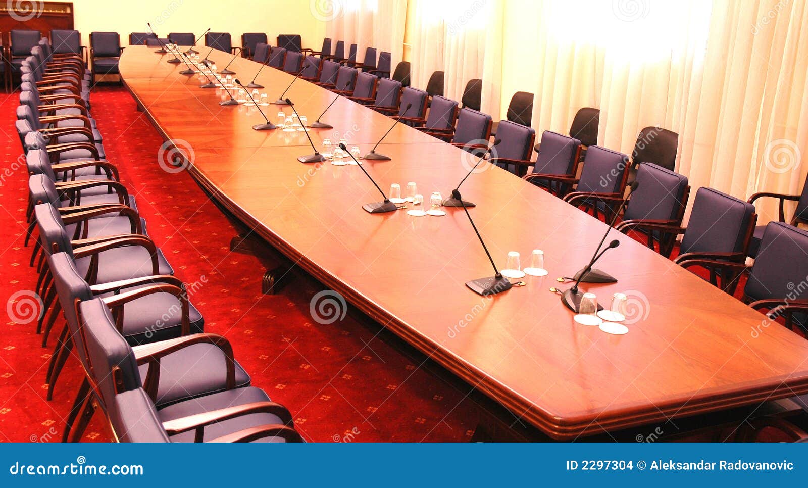 Empty conference room stock photo. Image of corporation - 2297304