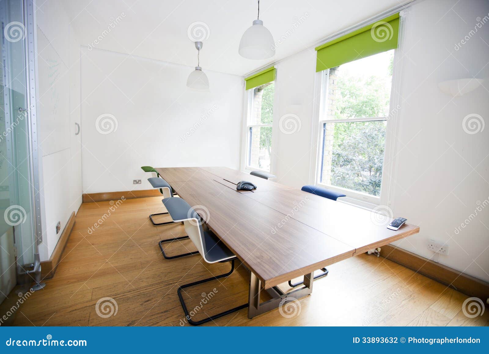 Empty conference room stock photo. Image of fixture, floor - 33893632