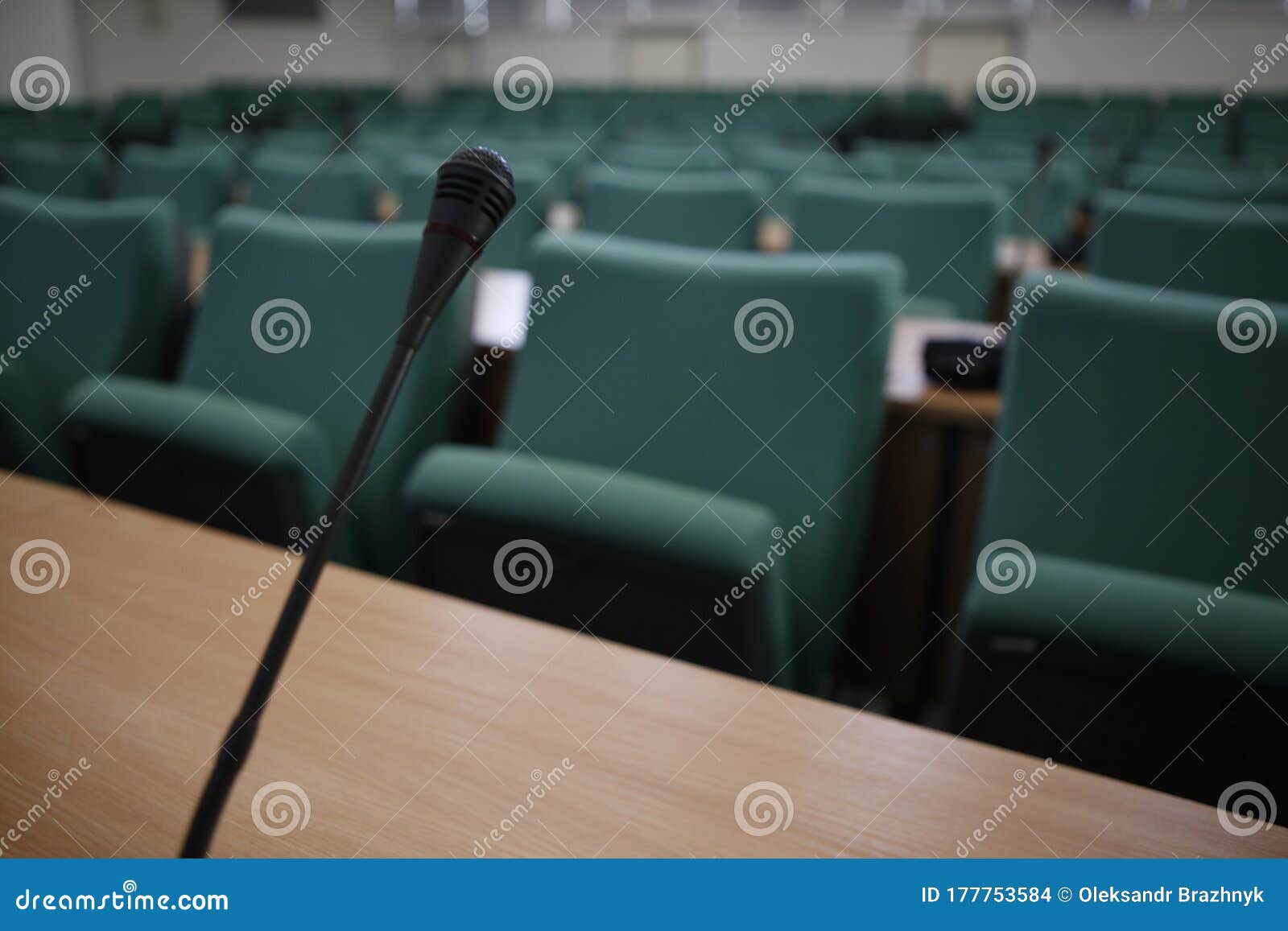 Empty Conference Room with Chairs Stock Photo - Image of commercial ...