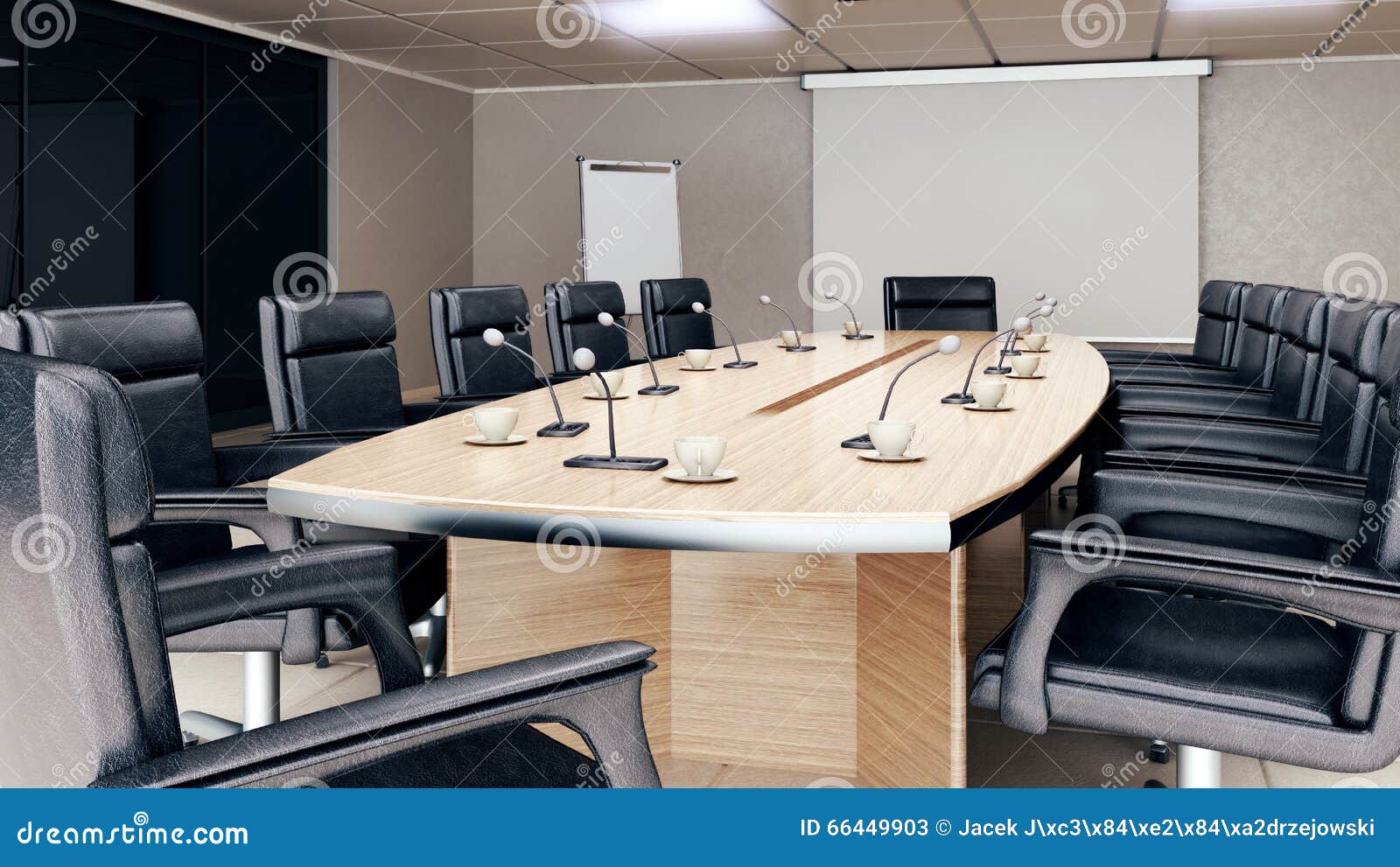 Empty Conference Room Interior Stock Image - Image of frame, people ...