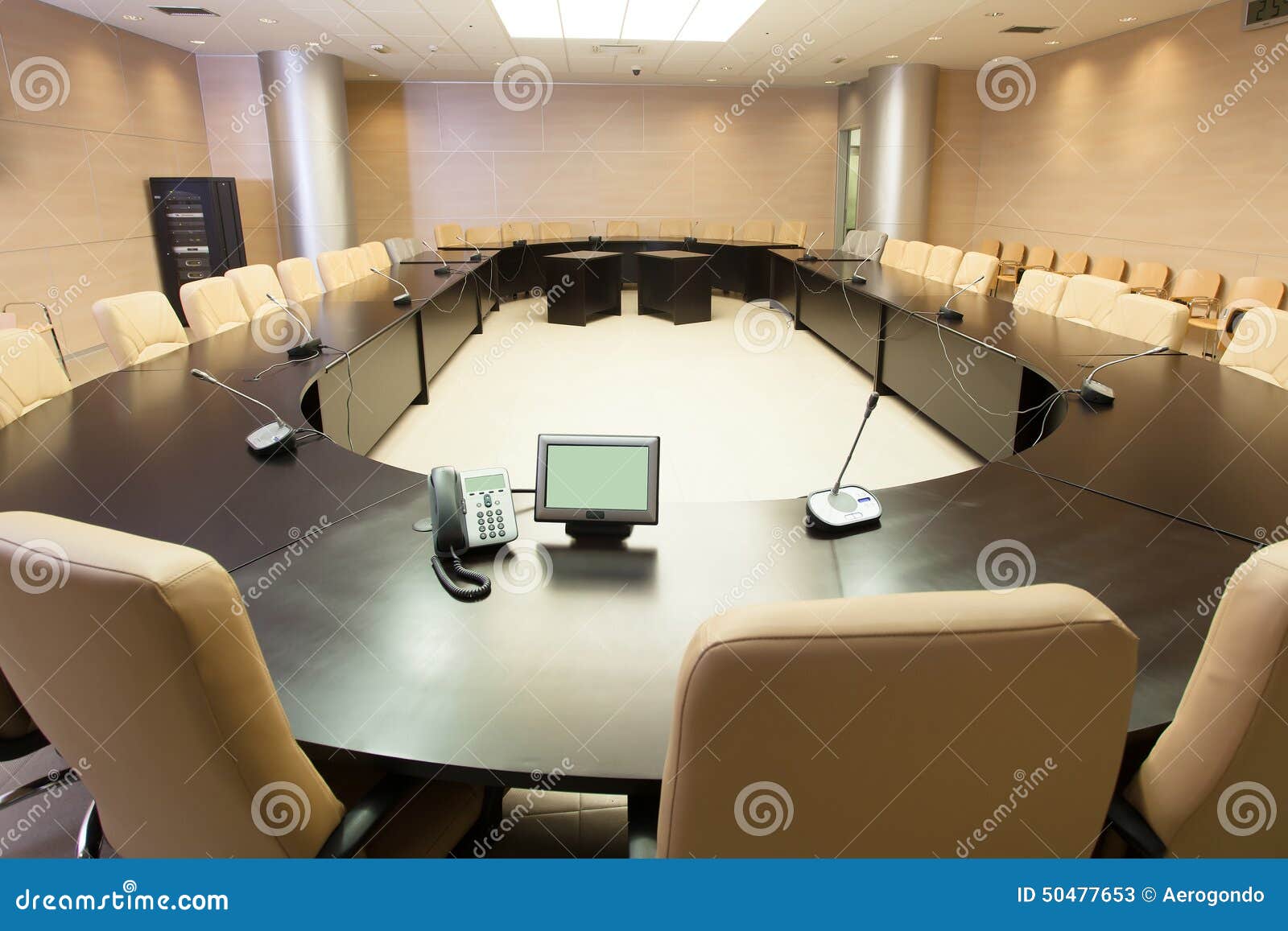 Empty conference room stock image. Image of room, computer - 50477653
