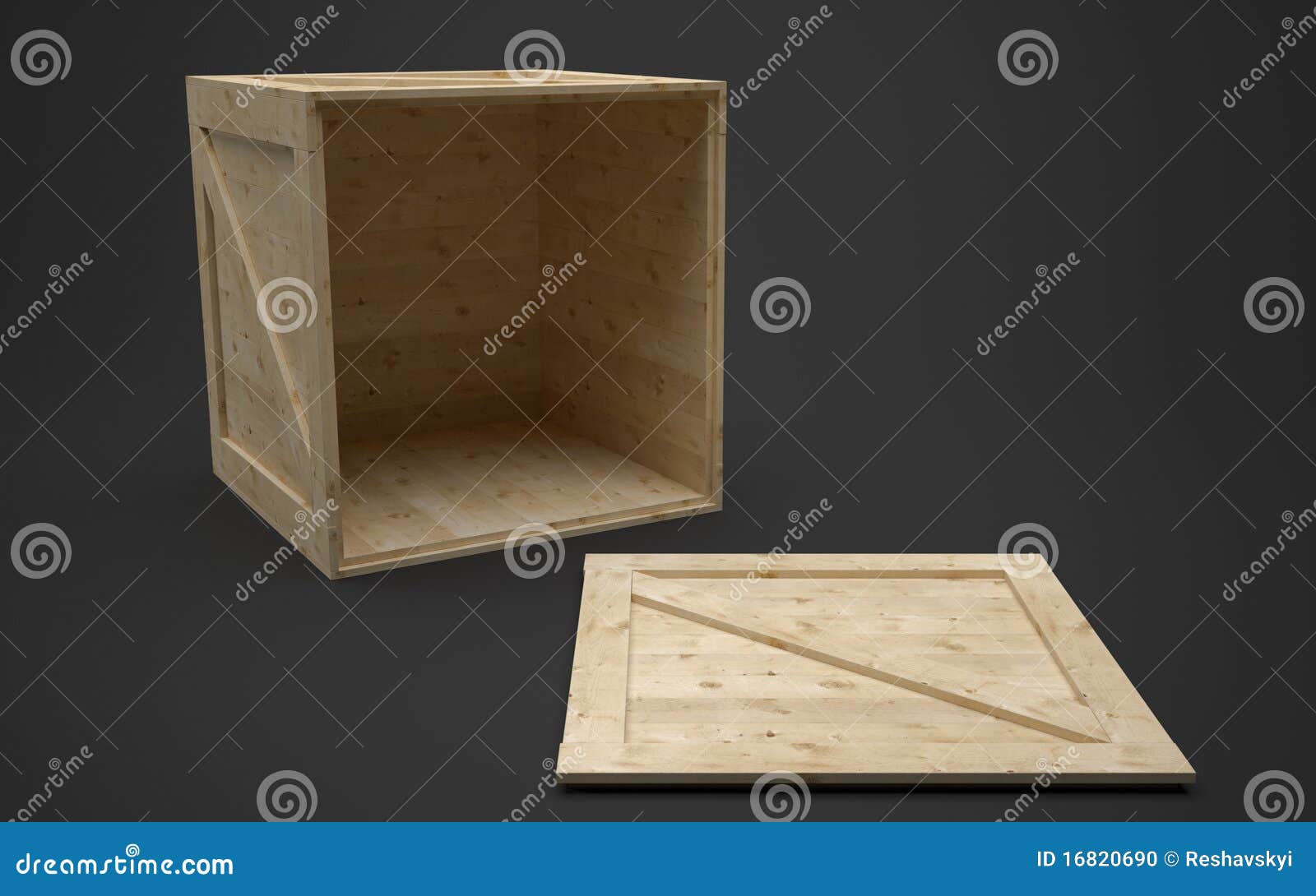 Empty container stock photo. Image of open, background - 16820690