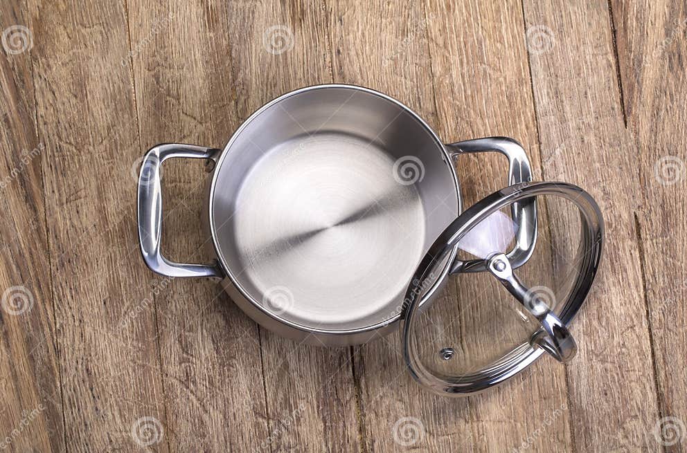 Empty cooking pot stock image. Image of cook, iron, handle - 74697259