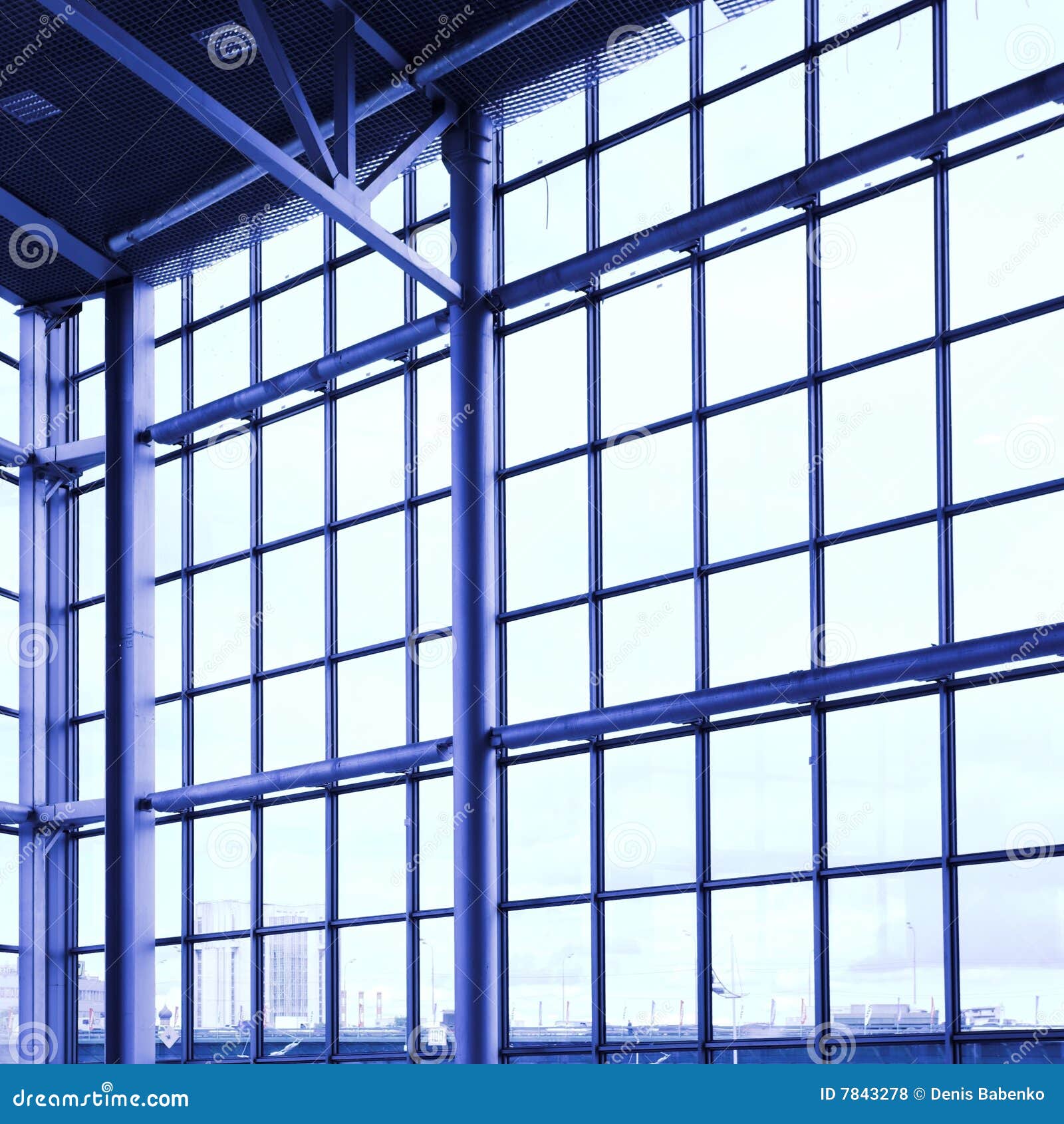 Empty Corner in Office Centre Stock Photo - Image of indoor, hall: 7843278