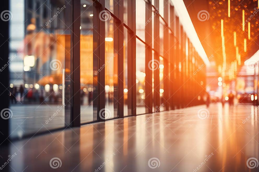 Empty Corridor Abstract Background Shallow Depth of Focus, Back To ...