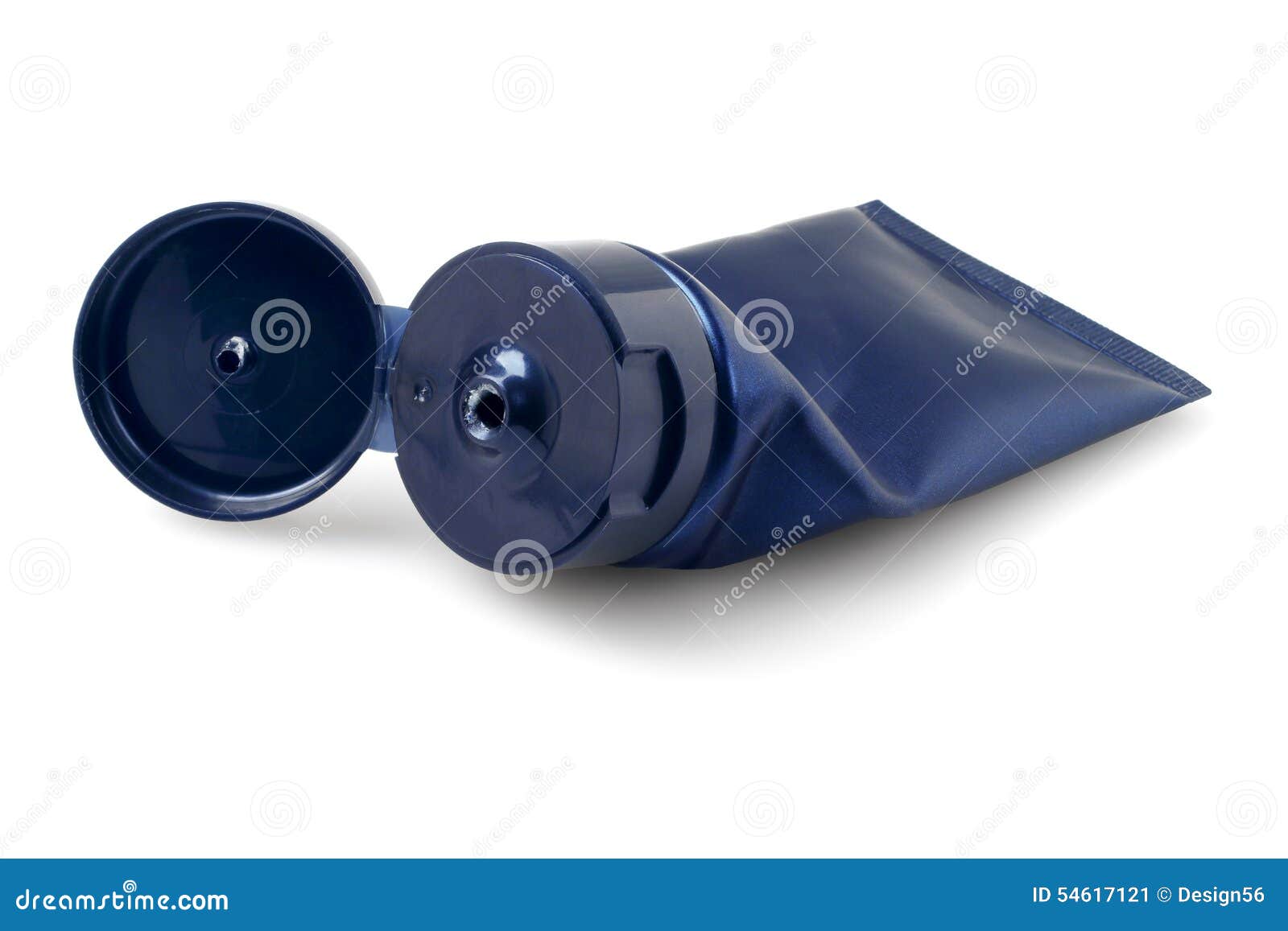 Empty Cosmetic Tube stock image. Image of compressed - 54617121