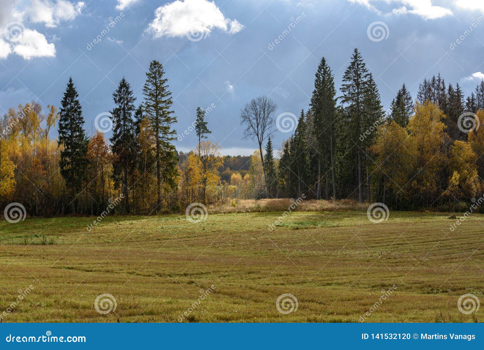 Empty Countryside Fields in Late Autumn Stock Photo - Image of fields ...