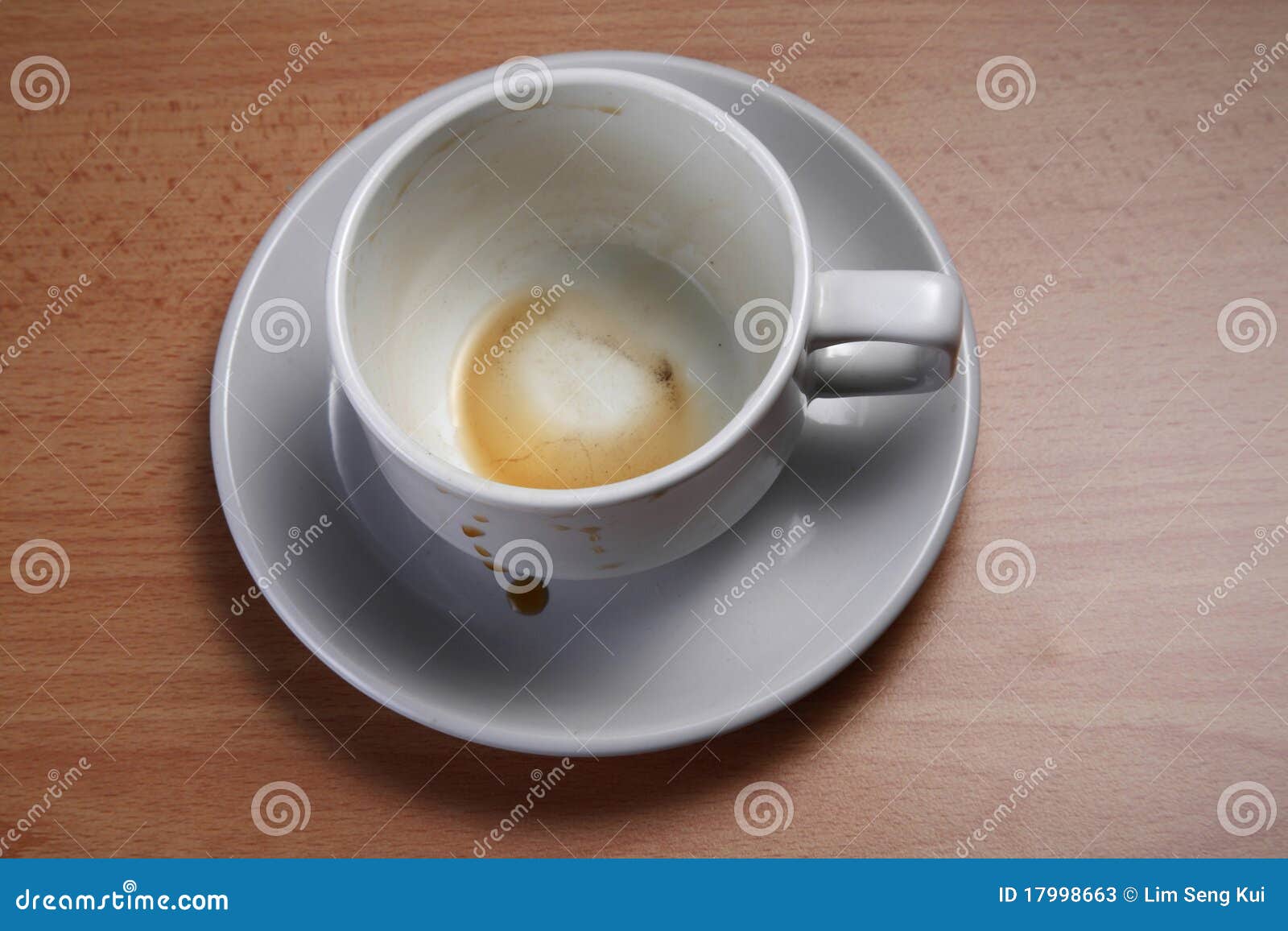 Empty cup stock image. Image of single, drink, dirty - 17998663