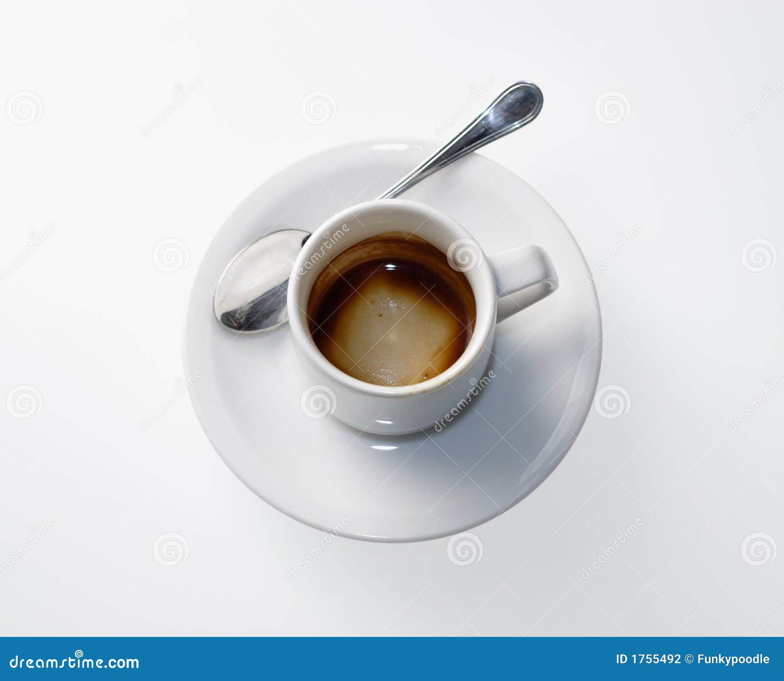 Empty cup of coffee stock photo. Image of coffee, empty - 1755492