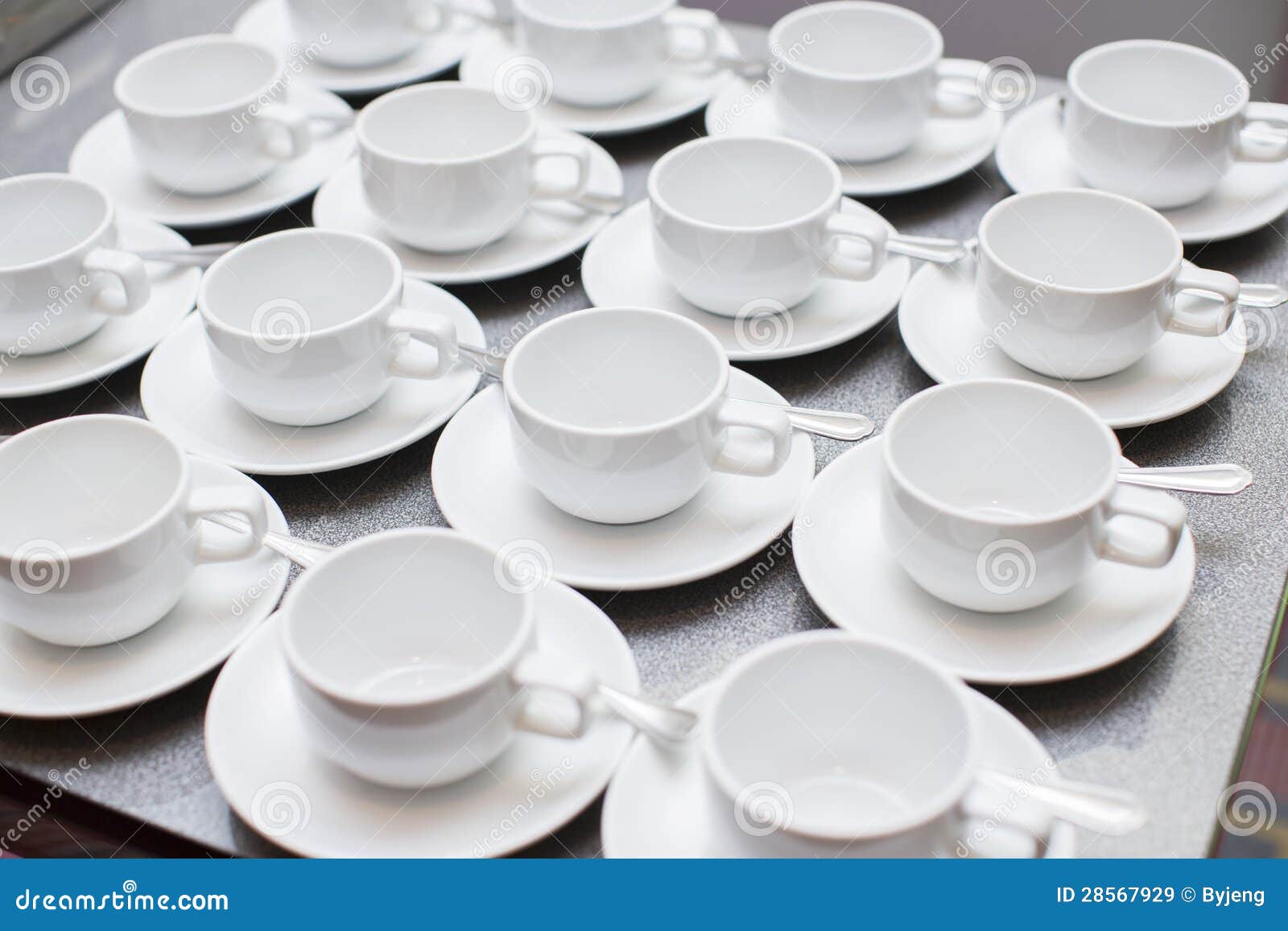 Empty cups stock image. Image of cappuccino, closeup - 28567929