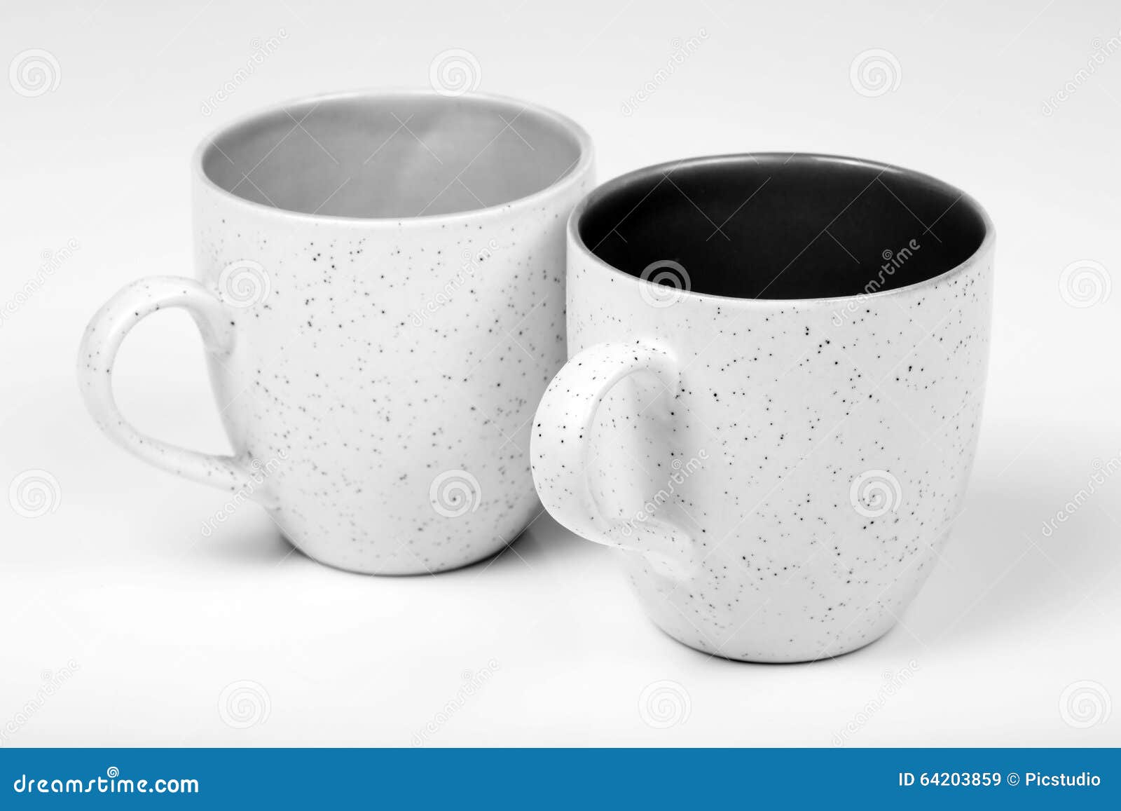 Empty cups stock image. Image of material, handle, life - 64203859