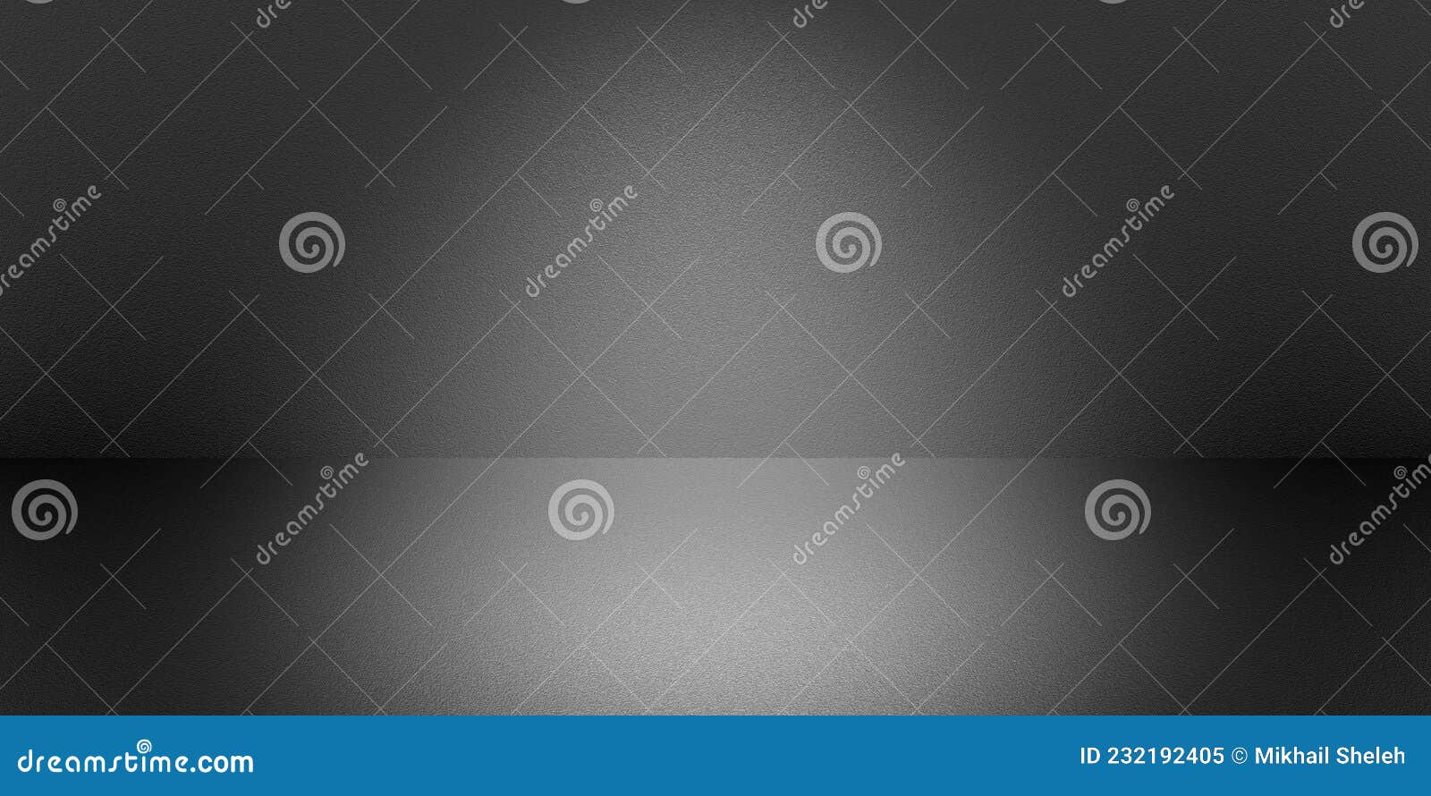 Empty Dark Gray Abstract Scene, Studio for Shooting, Illuminated by ...