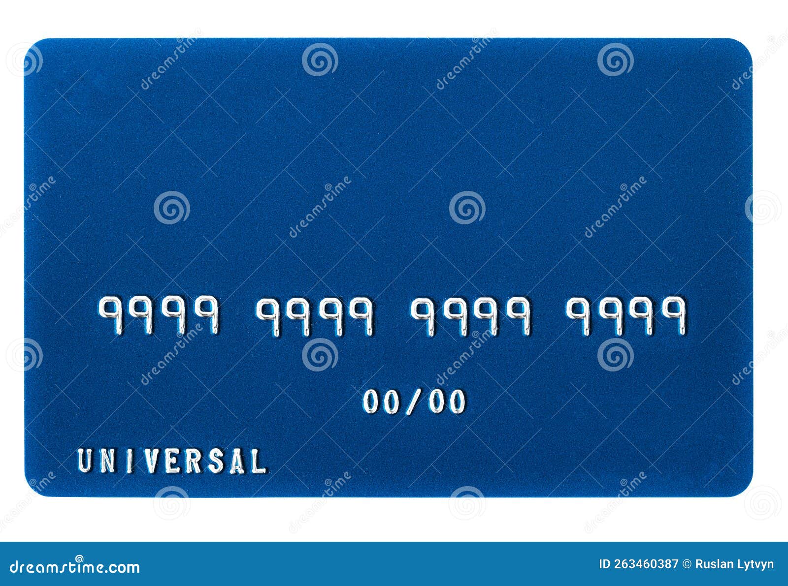 Empty Debit, Credit Card Closeup Stock Image - Image of isolated, macro ...