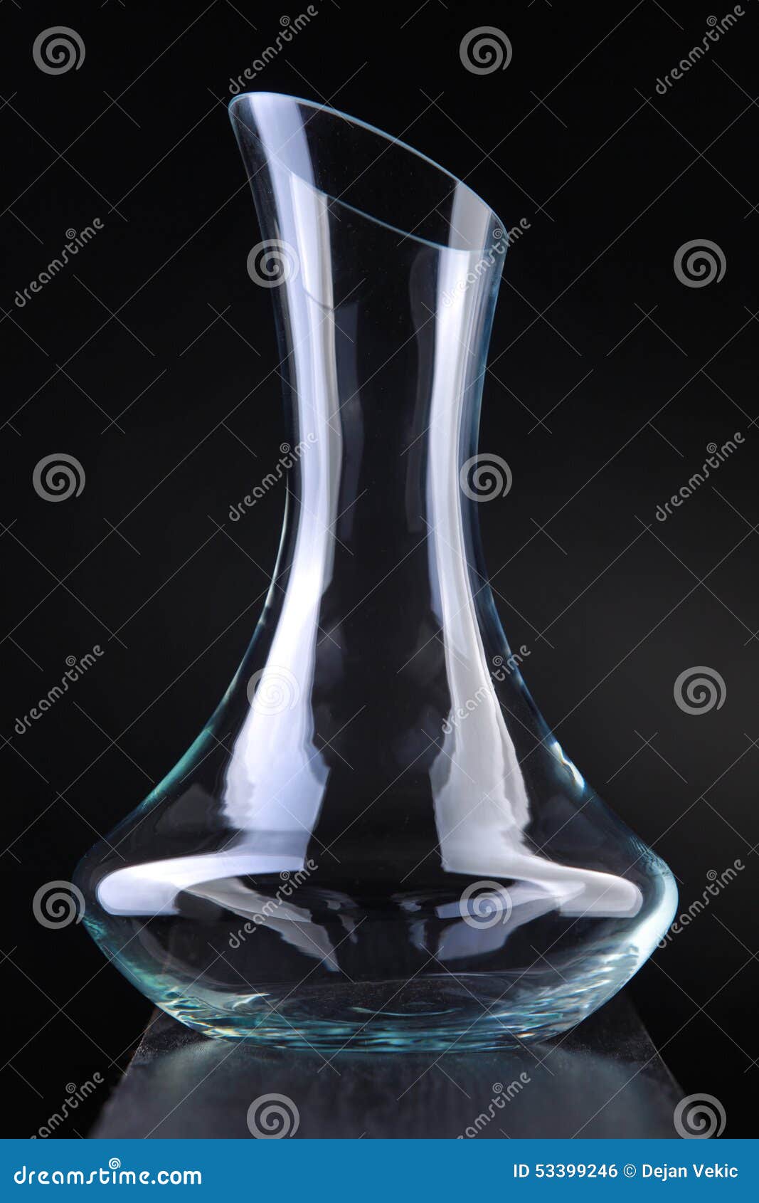 Empty decanter stock photo. Image of delicious, decanter - 53399246