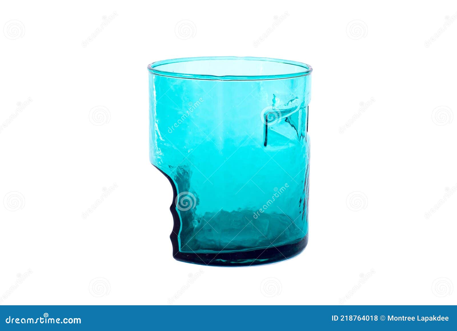 Empty Decorative Blue and Turquoise Cup Stock Photo - Image of kitchen ...