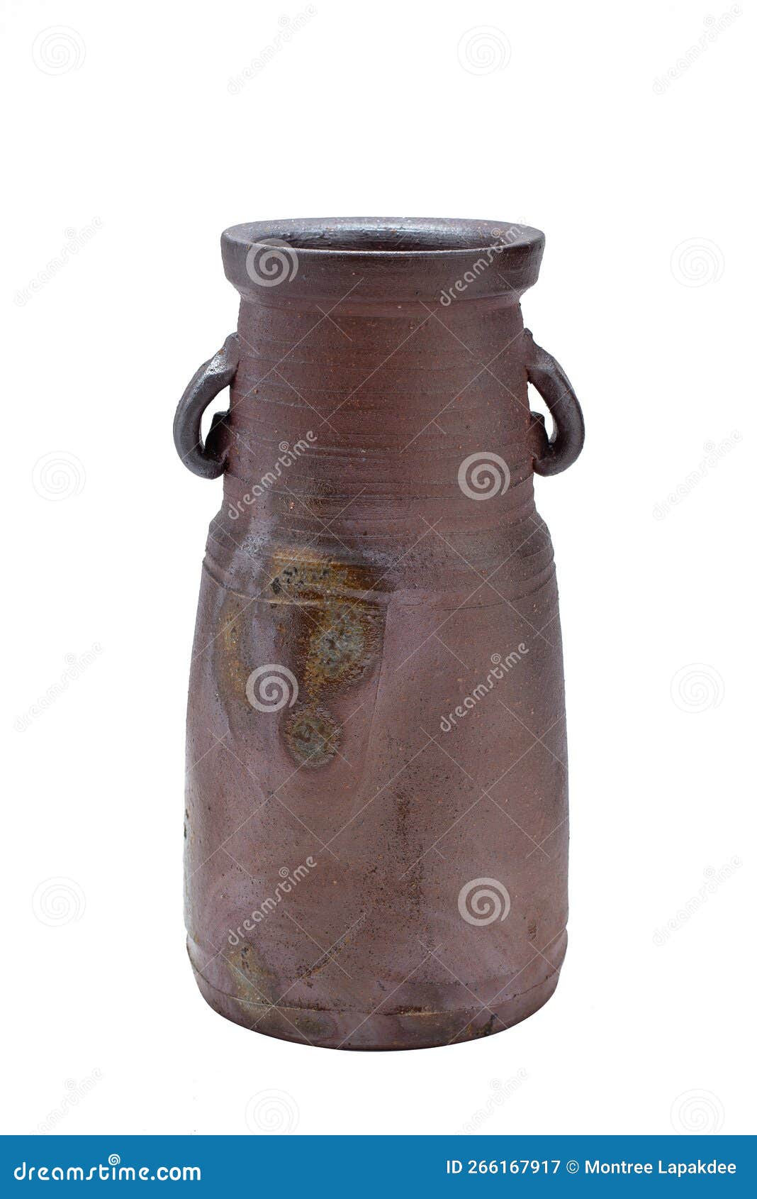 Empty Decorative Ceramic Planting Pot Isolated on White Background ...