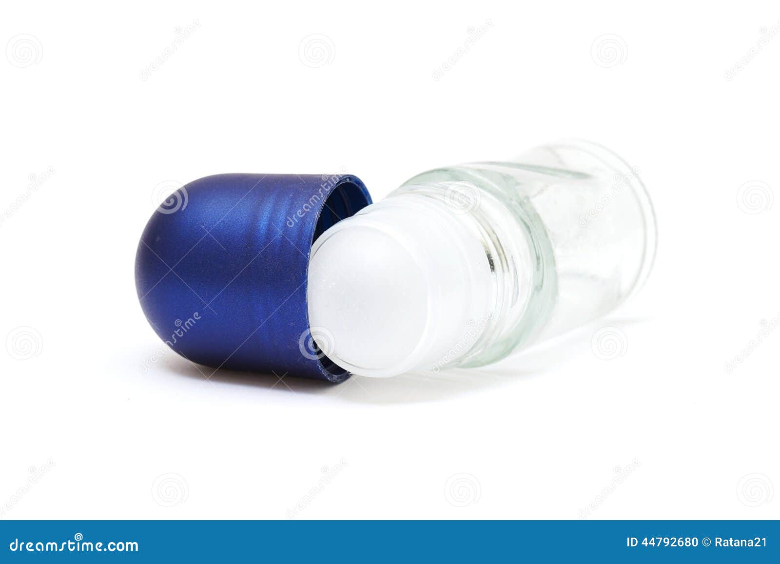 Empty Deodorant Roll on Roll on with Opened Lid Stock Photo - Image of ...