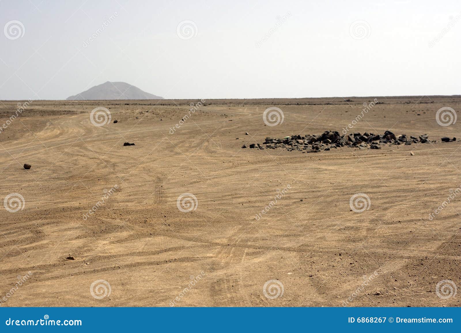 Empty desert stock image. Image of people, outdoors, cape - 6868267